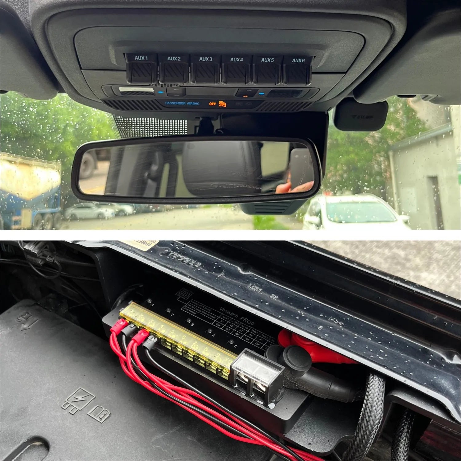 Voswitch PRO6 Upfitter AUX Switch Power Distribution System for Ford B