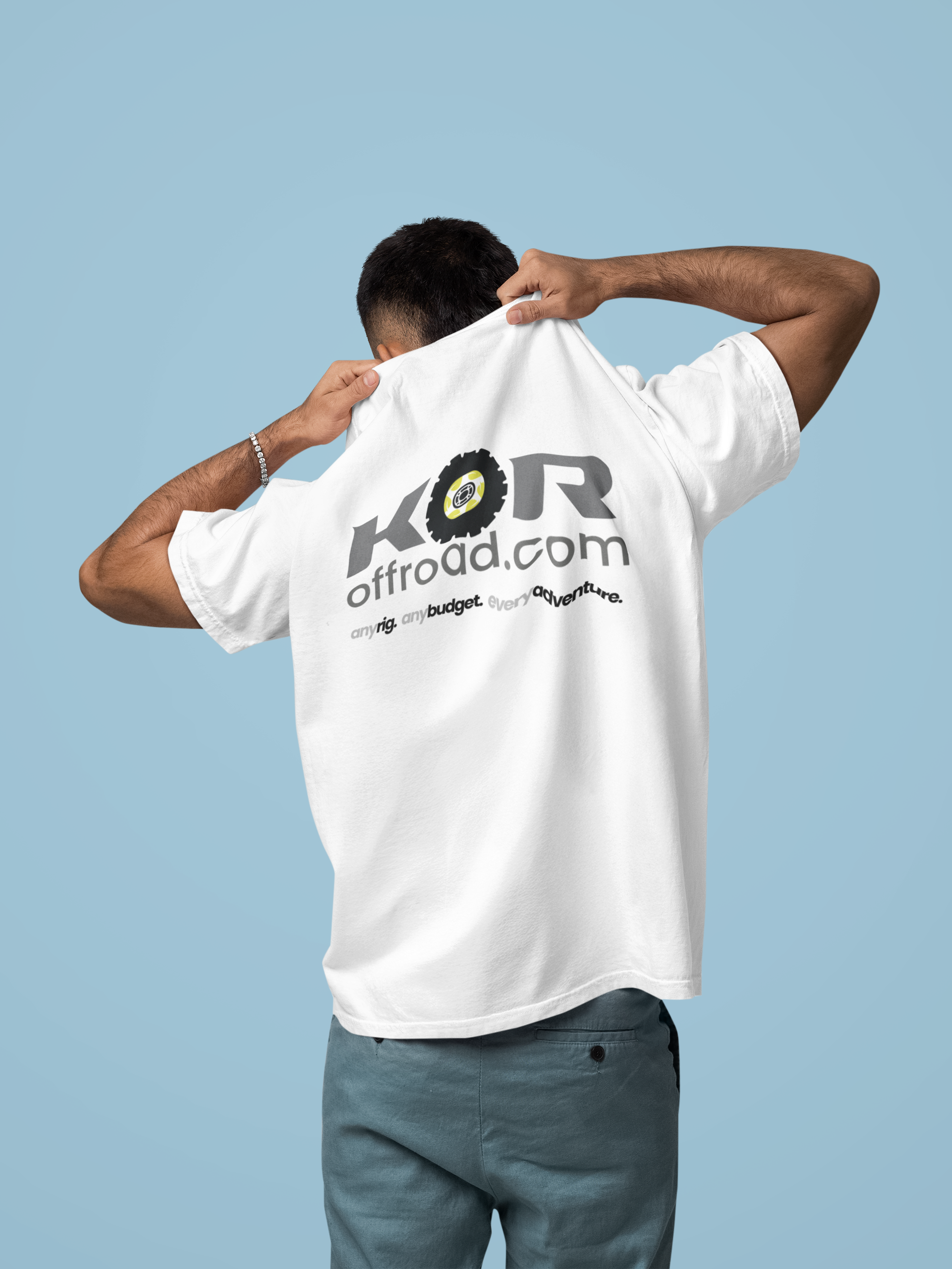 KOR Off-Road Logo Tee – Unisex Cotton Crew Shirt for Adventure, Trail